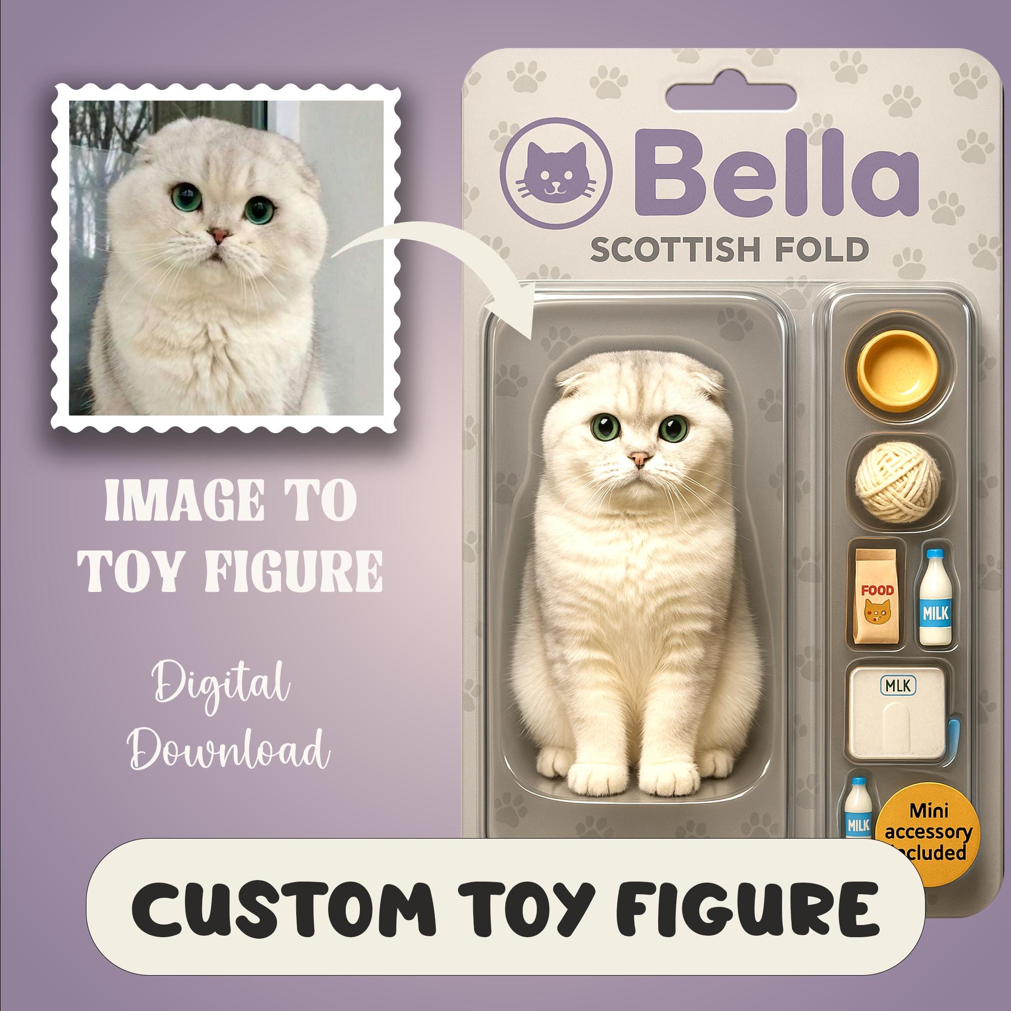 Custom Toy Figure Digital, Personalized Action Figure Design ...