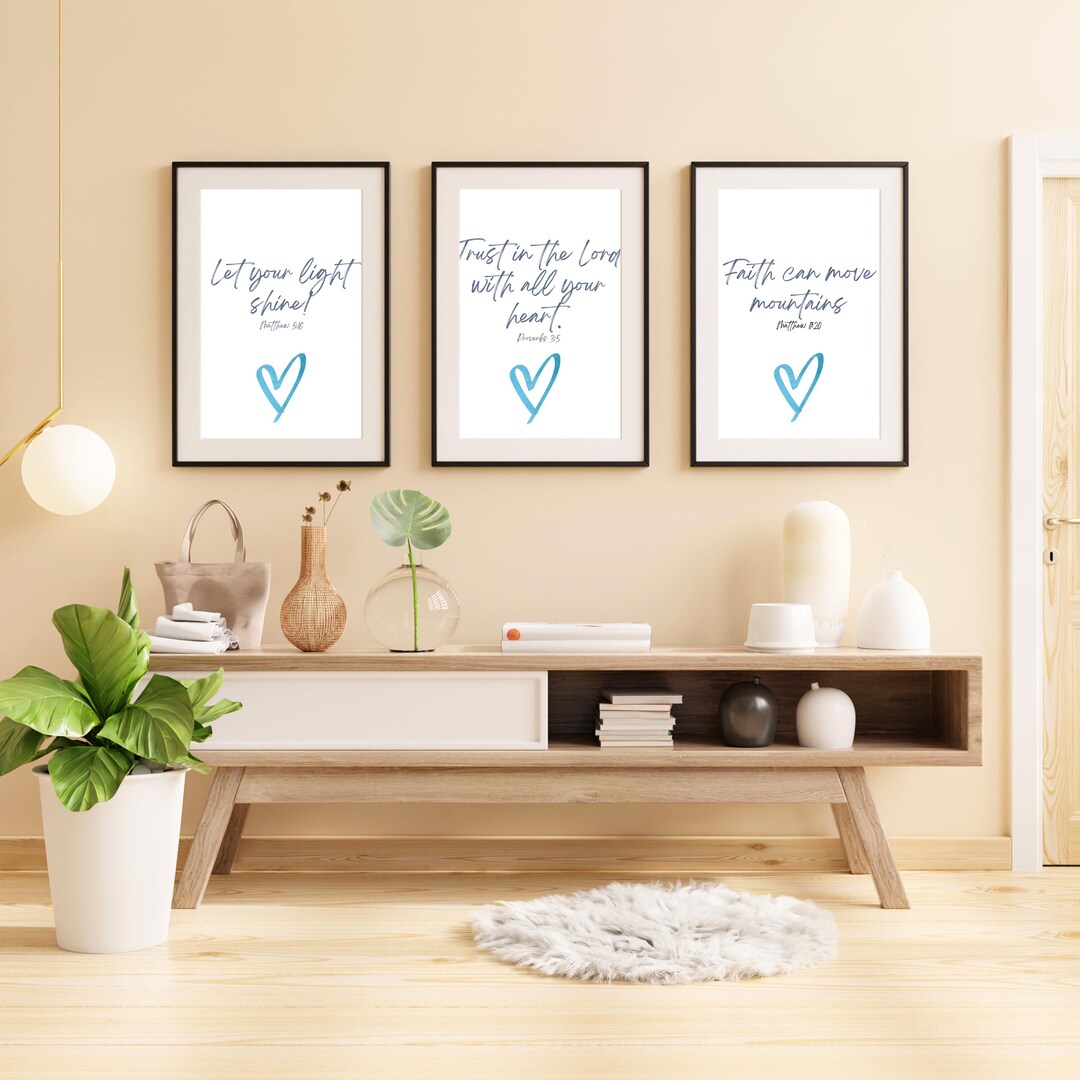 Christian Printable Posters - Etsy