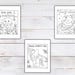 Mother’s Day Coloring Pages | Kids Craft Activity | Cute Animals ...