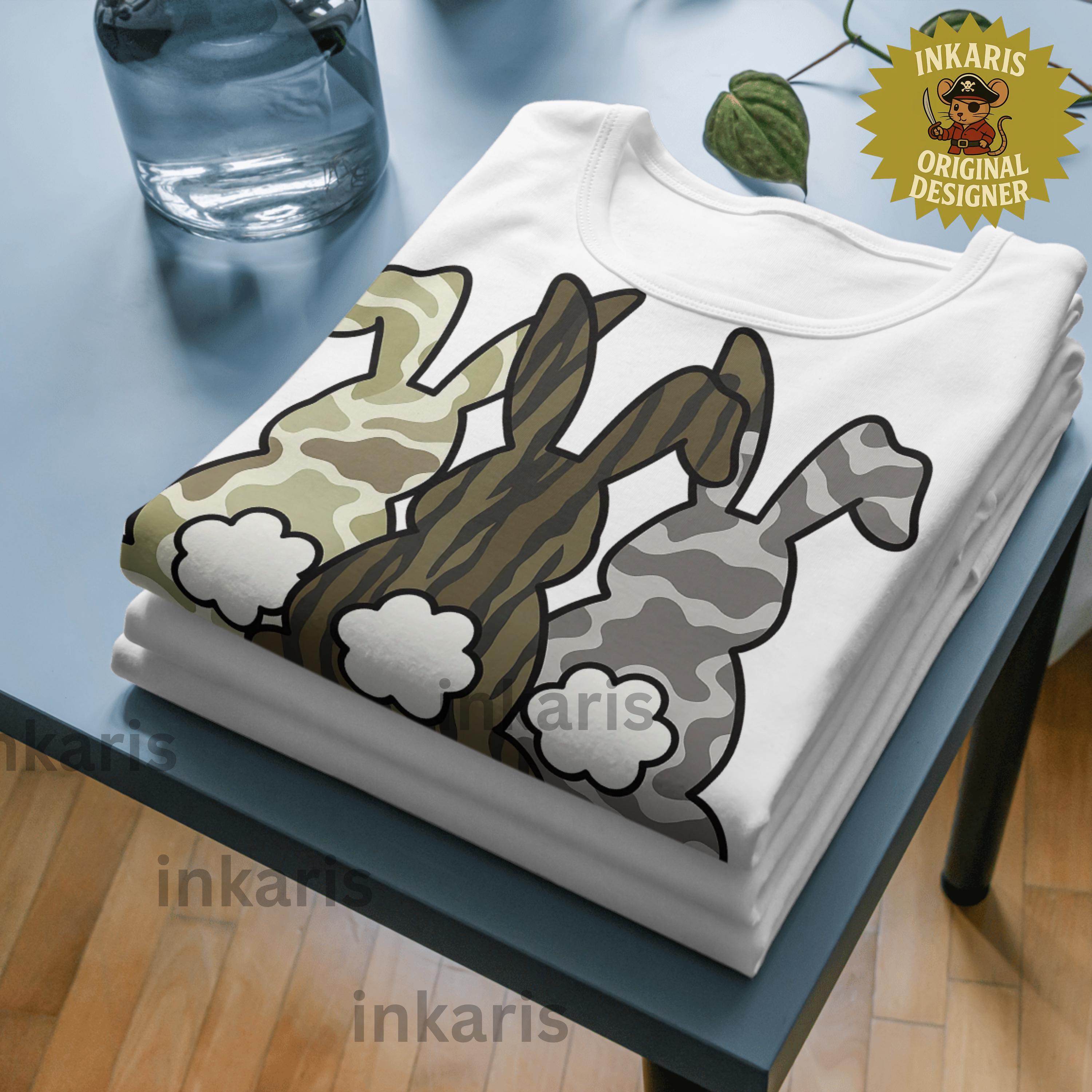 Camo Bunny PNG: Funny Hunting Rabbit Clipart (digital Download - Etsy
