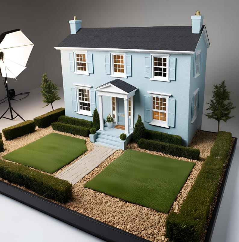 Custom House Model | Personalized Miniature Home | 3D Replica | Architectural Gift ...