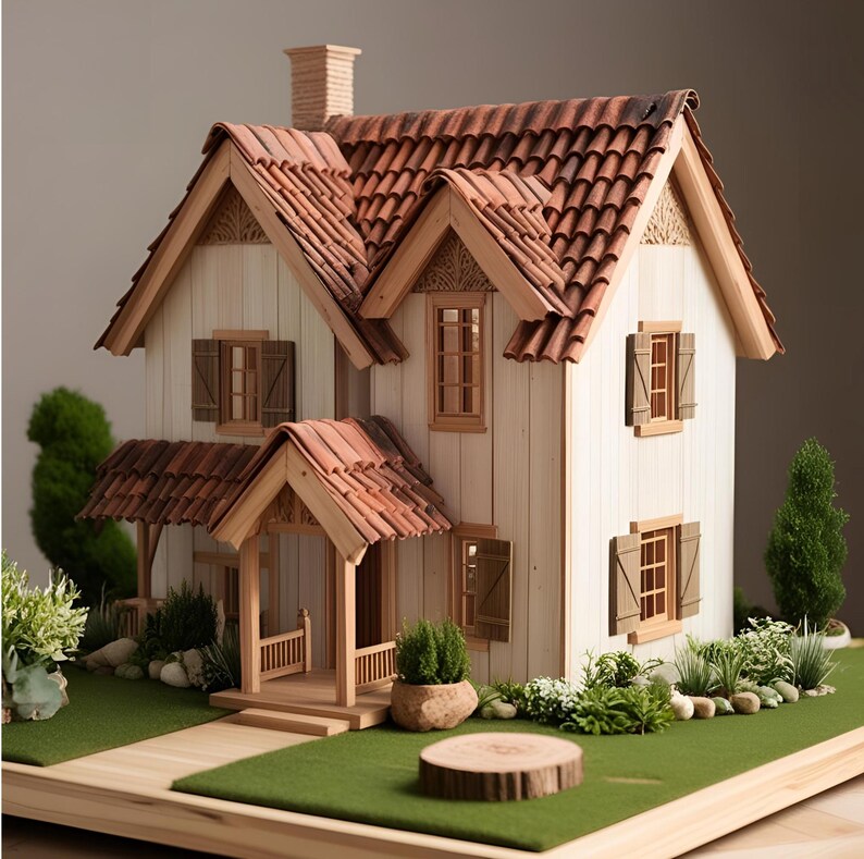 Custom House Model | Personalized Miniature Home | 3D Replica | Architectural Gift ...