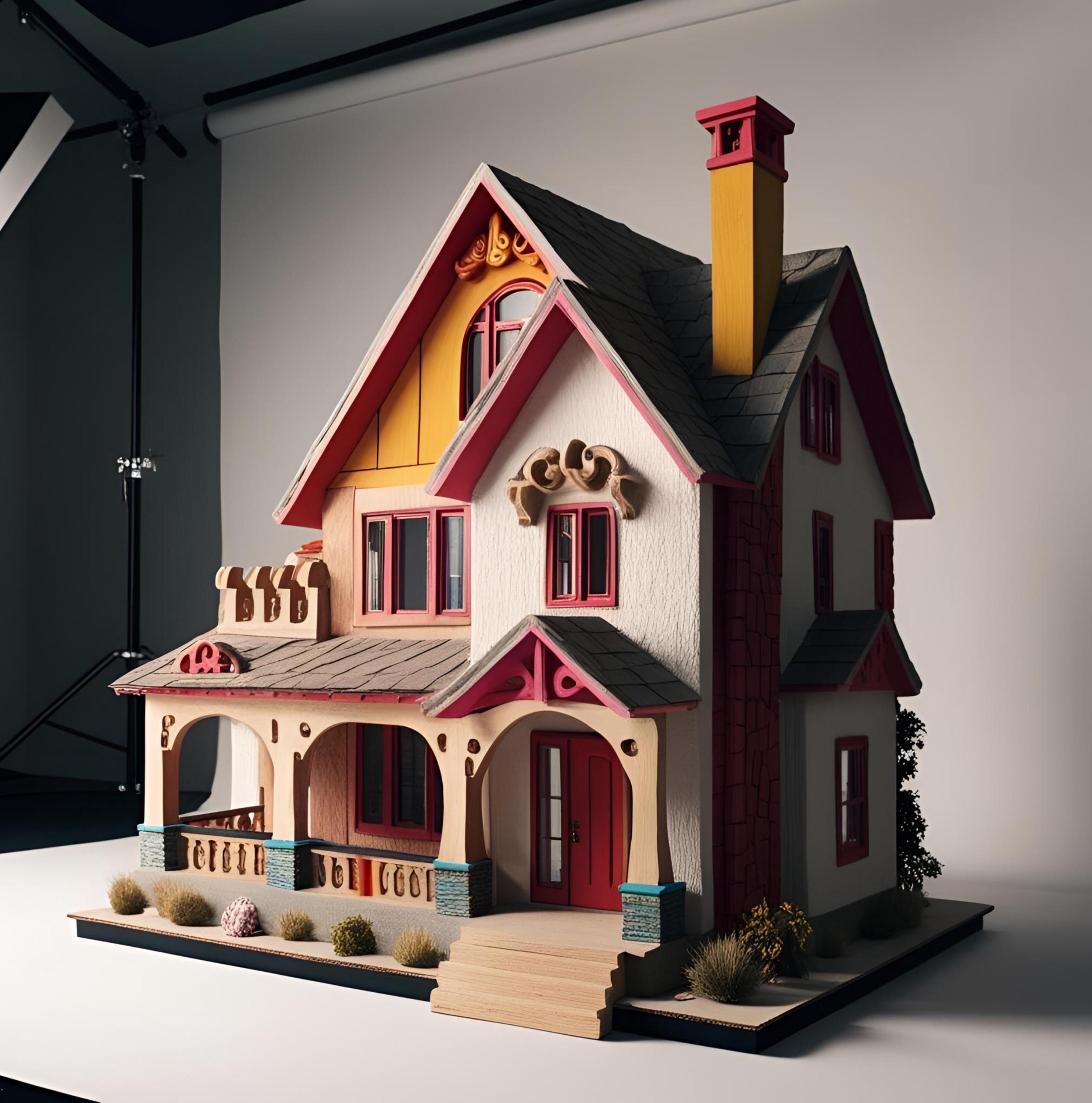 Custom House Model | Personalized Miniature Home | 3D Replica ...