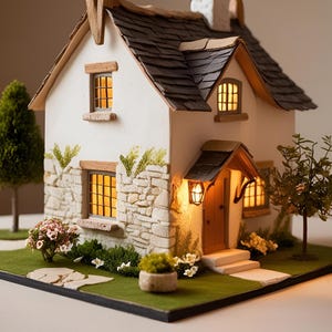Custom House Model | Personalized Miniature Home | 3D Replica | Architectural Gift ...