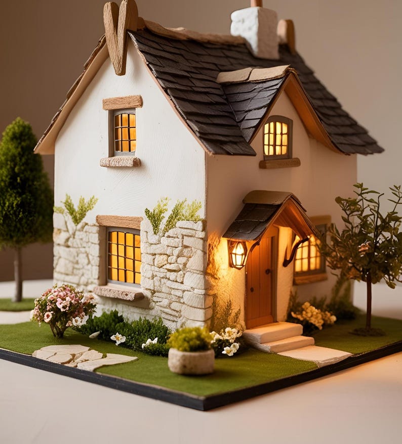 Custom House Model | Personalized Miniature Home | 3D Replica ...