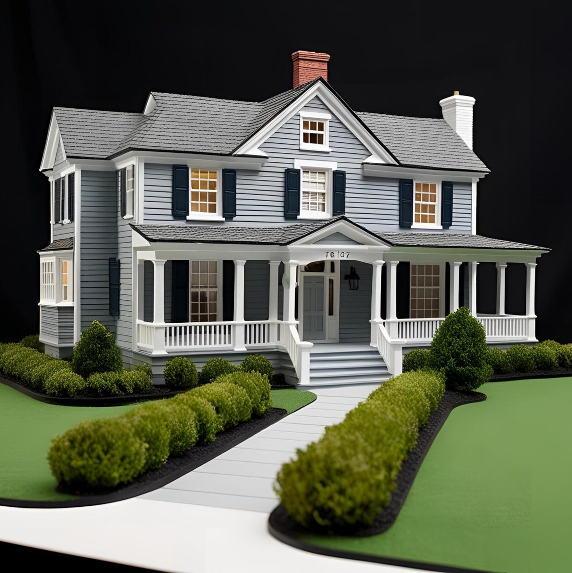 Custom House Model | Personalized Miniature Home | 3D Replica ...
