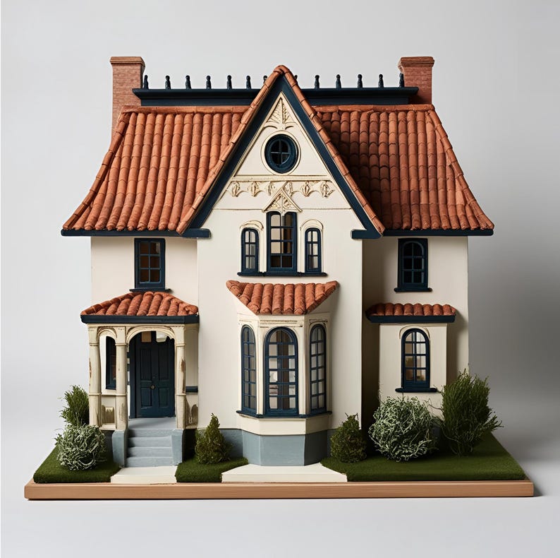 Custom House Model | Personalized Miniature Home | 3D Replica ...