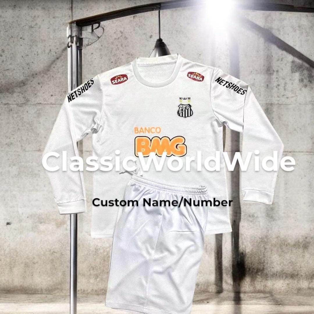 Santos Neymar Jr Long Sleeve Kit | Neymar Football Kit | Neymar Soocer ...