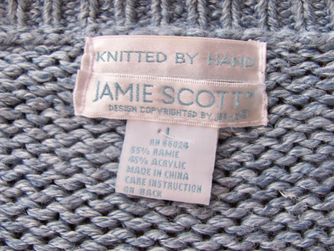 Mohair and Acrylic Ice Blue Knit Pull Over Turtle Neck Sweater - Etsy