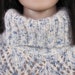 Mohair and Acrylic Ice Blue Knit Pull Over Turtle Neck Sweater - Etsy