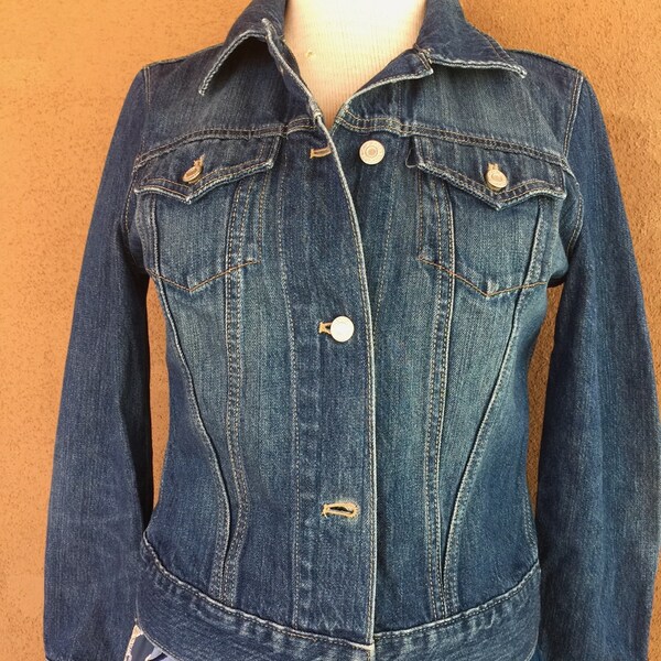 Blue Jean Jacket - Etsy