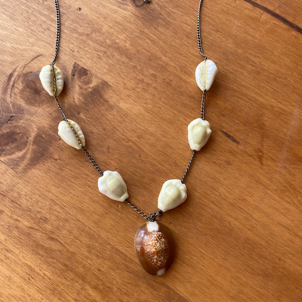 Cowrie Necklace - Etsy