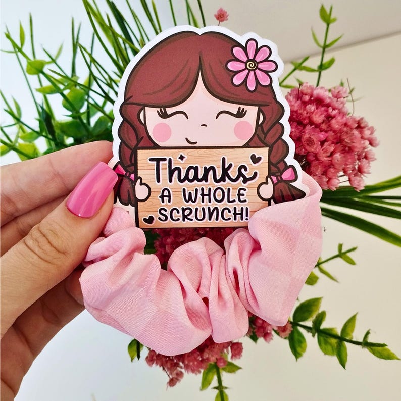 Printable Scrunchie Holder | Cute DIY Display Stand, Digital Download ...