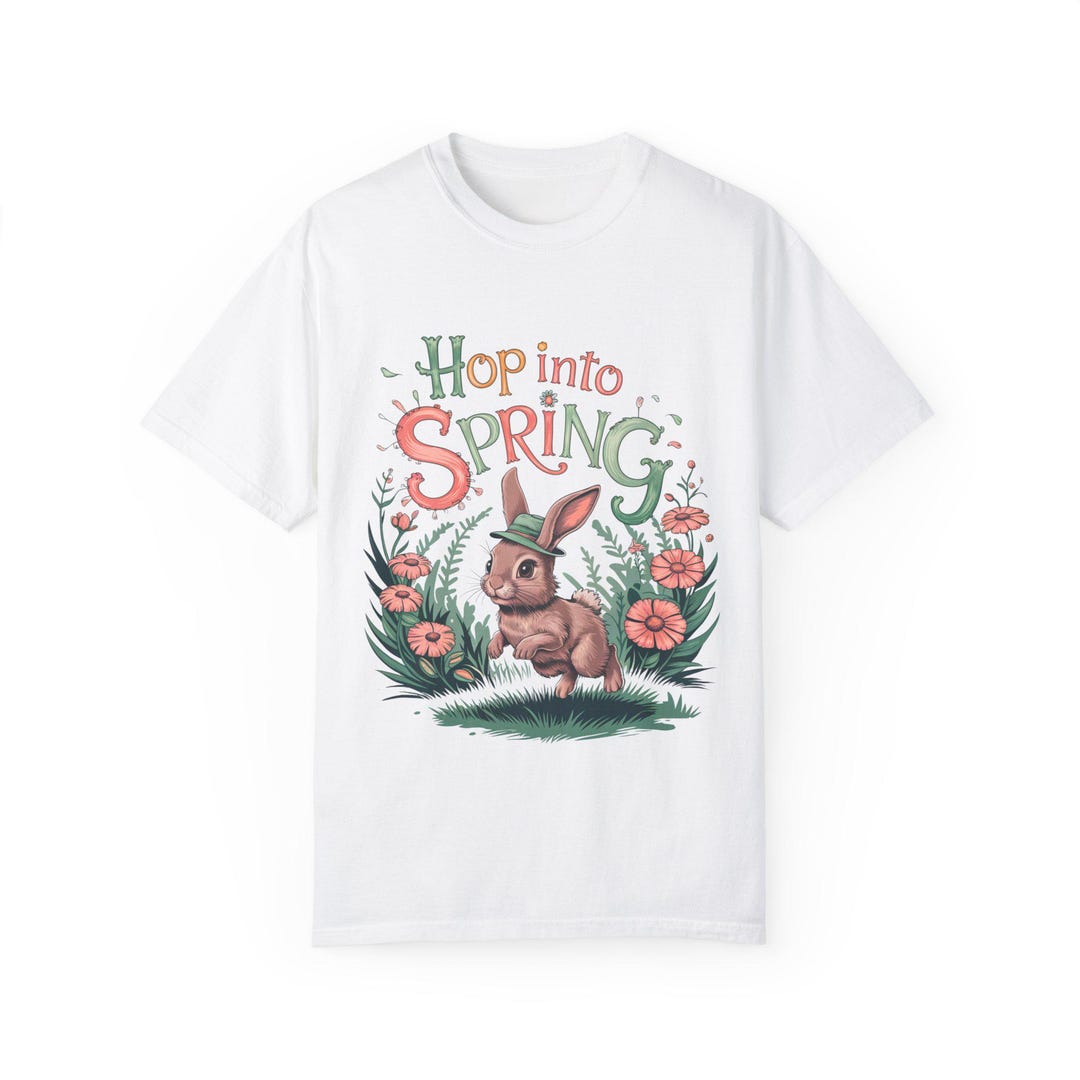 Spring Decor Easter Bunny Design Floral Aesthetic Easter Bunny ...