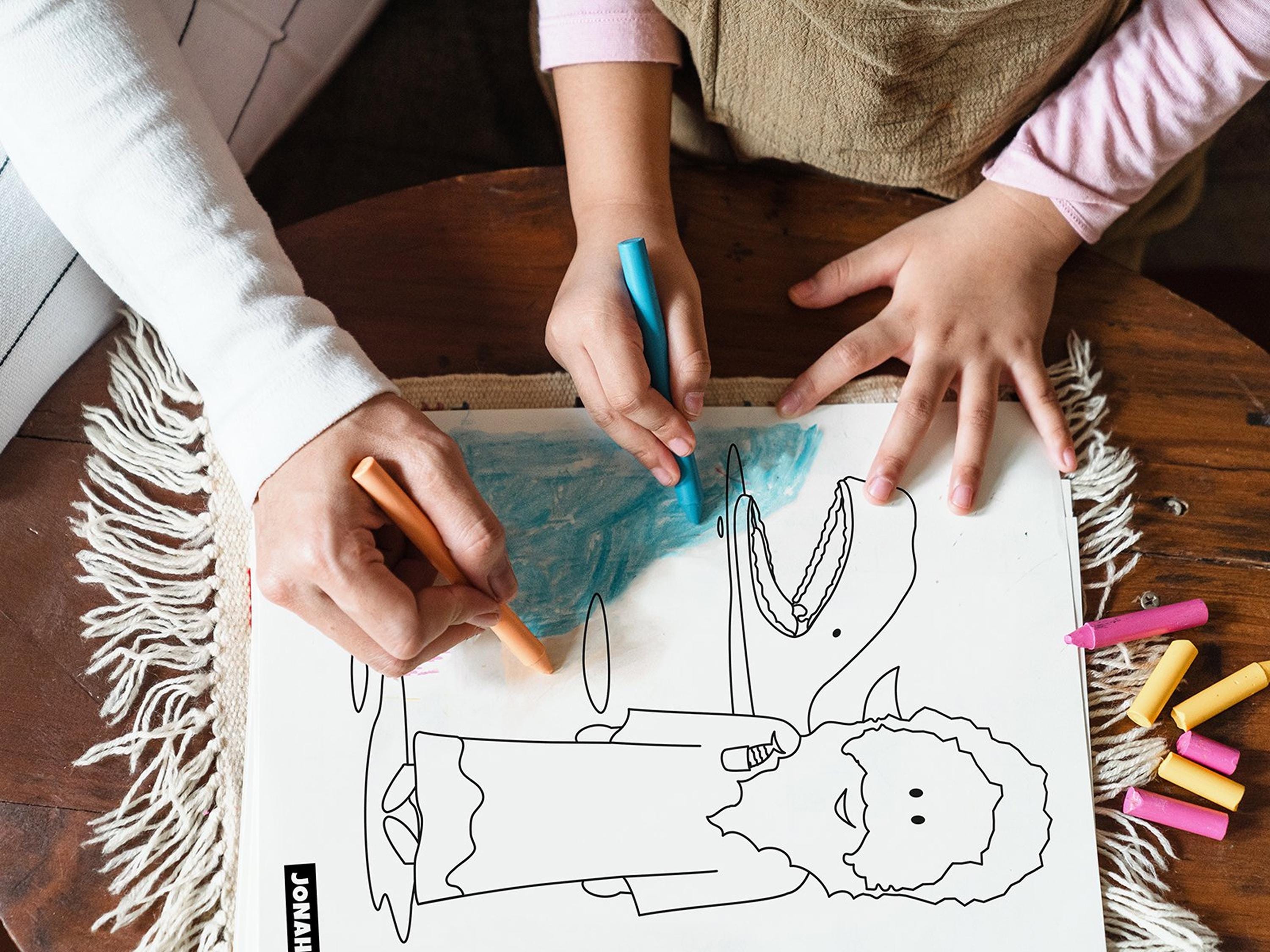 Printable Kids Bible Timeline and Characters | Sunday School ...