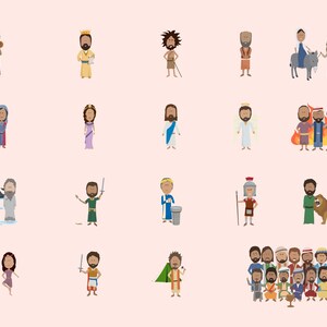 Printable Kids Bible Timeline & Character Sheets: Homeschool Sunday ...