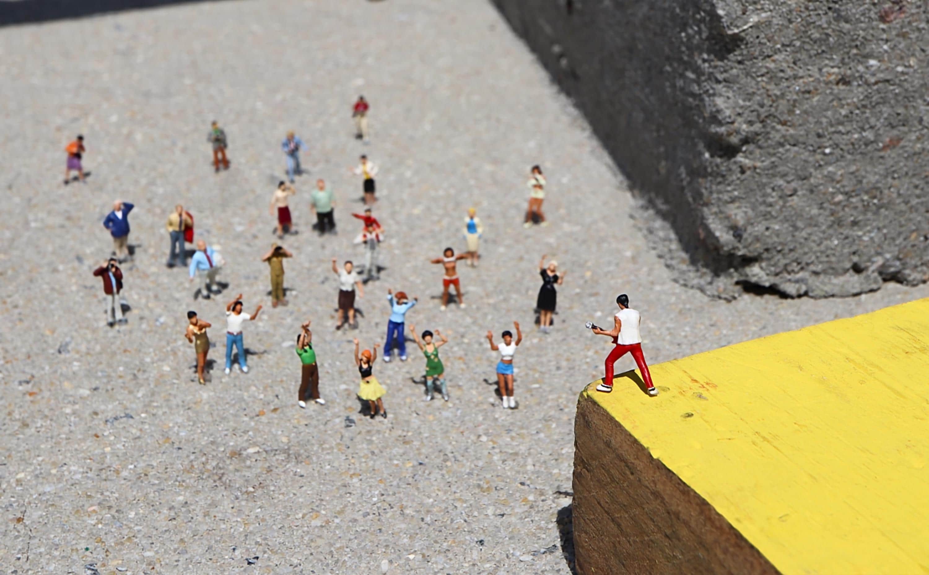 Miniature Rock Concert Scene, Tiny People Art (digital Download) - Etsy