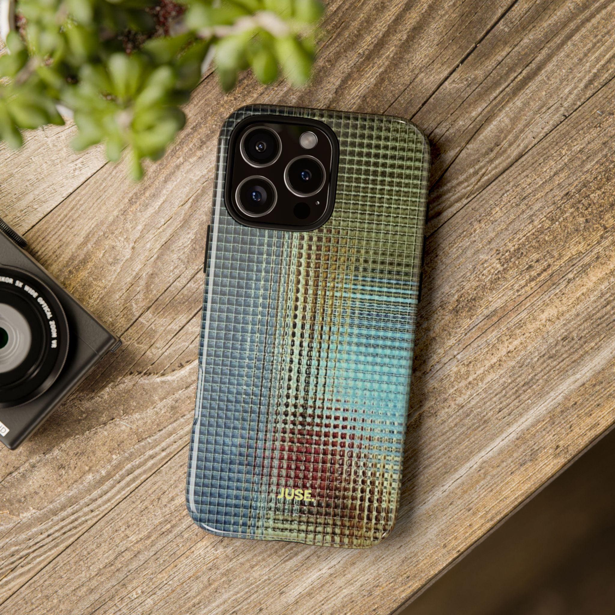 Modern Abstract Tough Phone Case | iPhone 17/16/15/14/13/12/11 Mini Pro ...