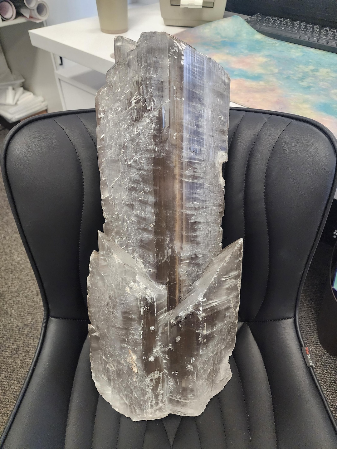 45lb Massive Selenite Crystal, Naica Mexico Mine, Cave of Swords ...