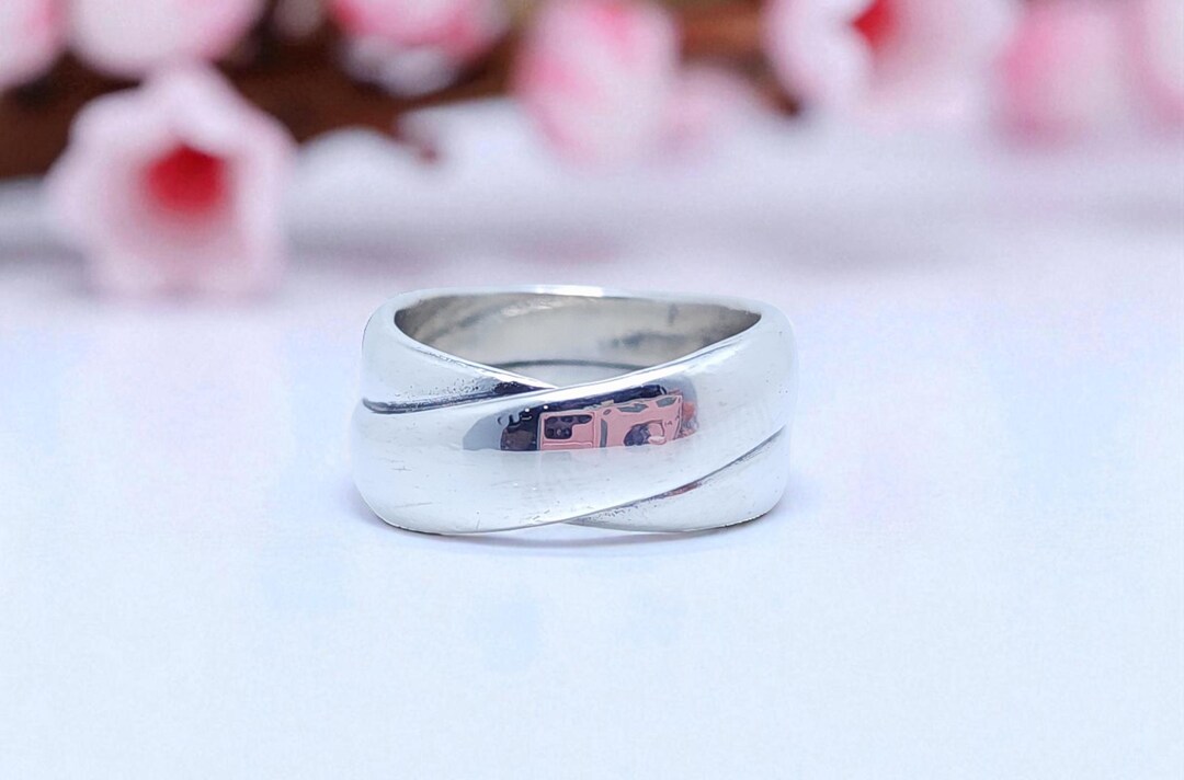James Avery Endless Love Ring Double Crossover Ring 925 Sterling Silver ...