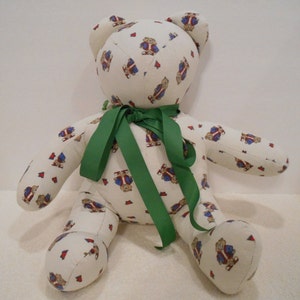 Cream Colored Teddy Bear With Small Teddy Bears, Nursery Items, Unique ...