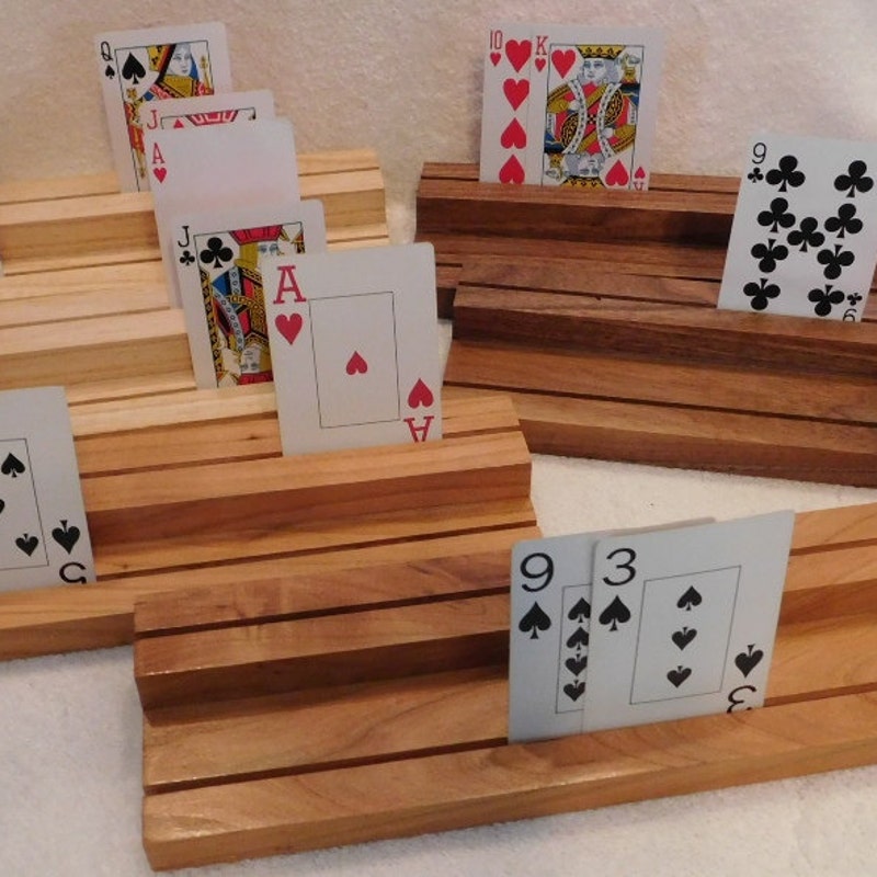 Playing Card Holder - Etsy
