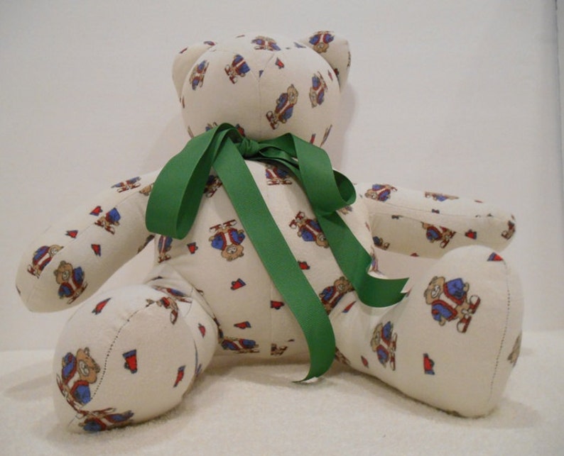 Cream Colored Teddy Bear With Small Teddy Bears Nursery - Etsy