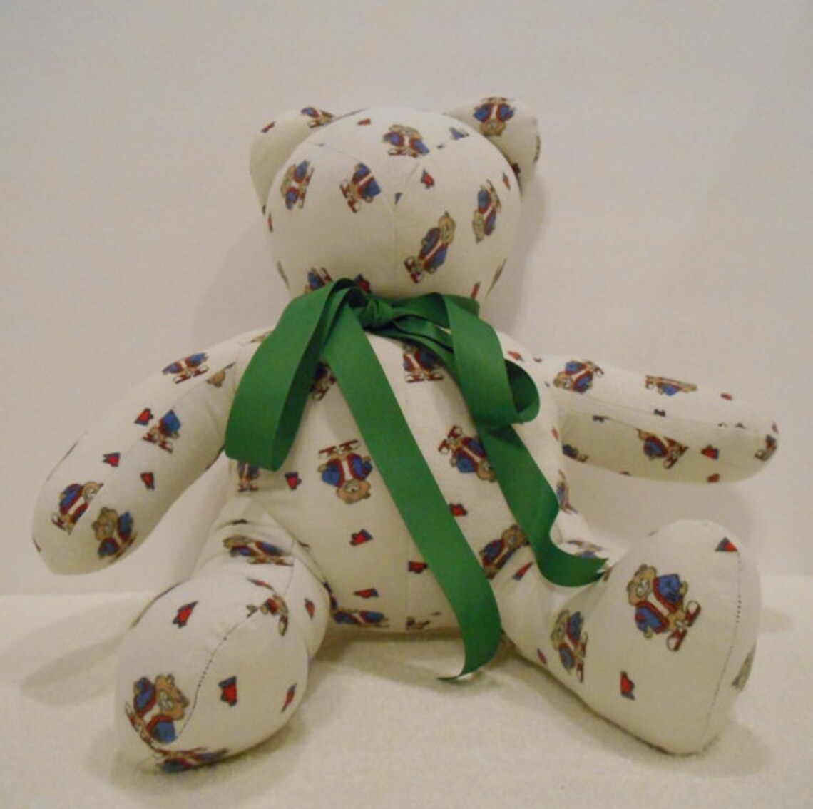 Cream Colored Teddy Bear With Small Teddy Bears Nursery - Etsy