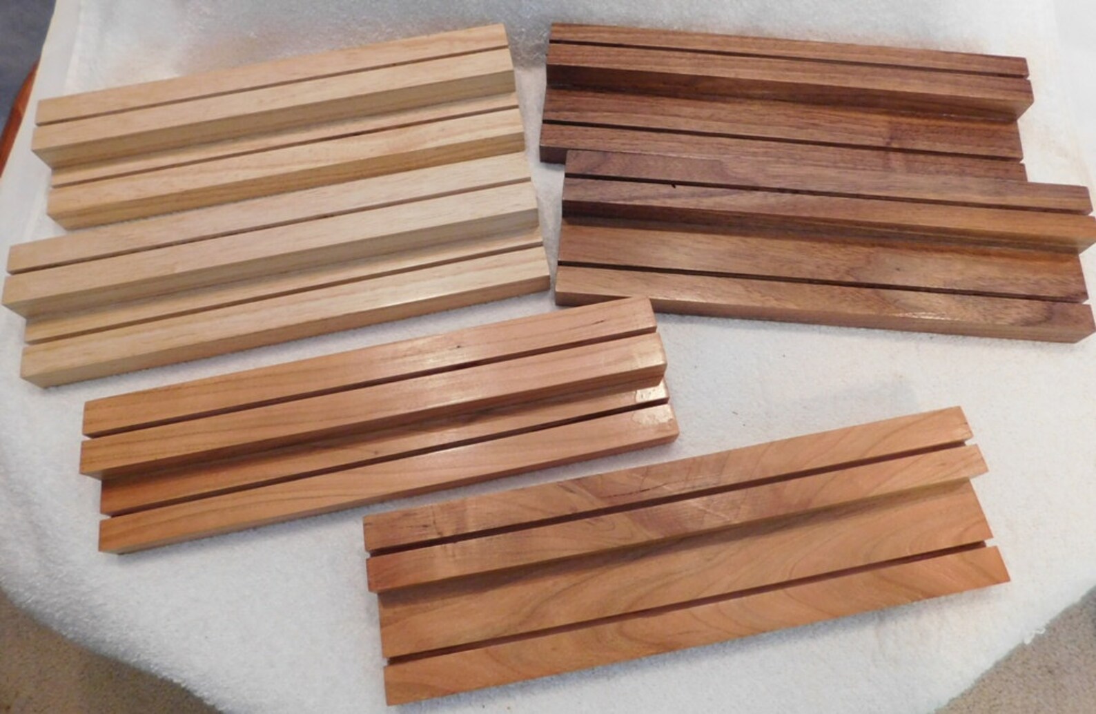 Choice Of 1 Set Handmade Playing Card Holders Handcrafted Recycled 