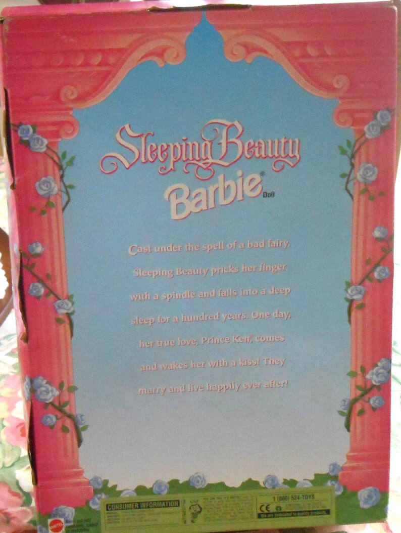 1998 Barbie as Sleeping Beauty Collector's Edition Fairytale Princess ...