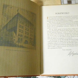 Forty Years of Printing Pittsburgh PA Printing Co 1890-1930 & 1902 ...