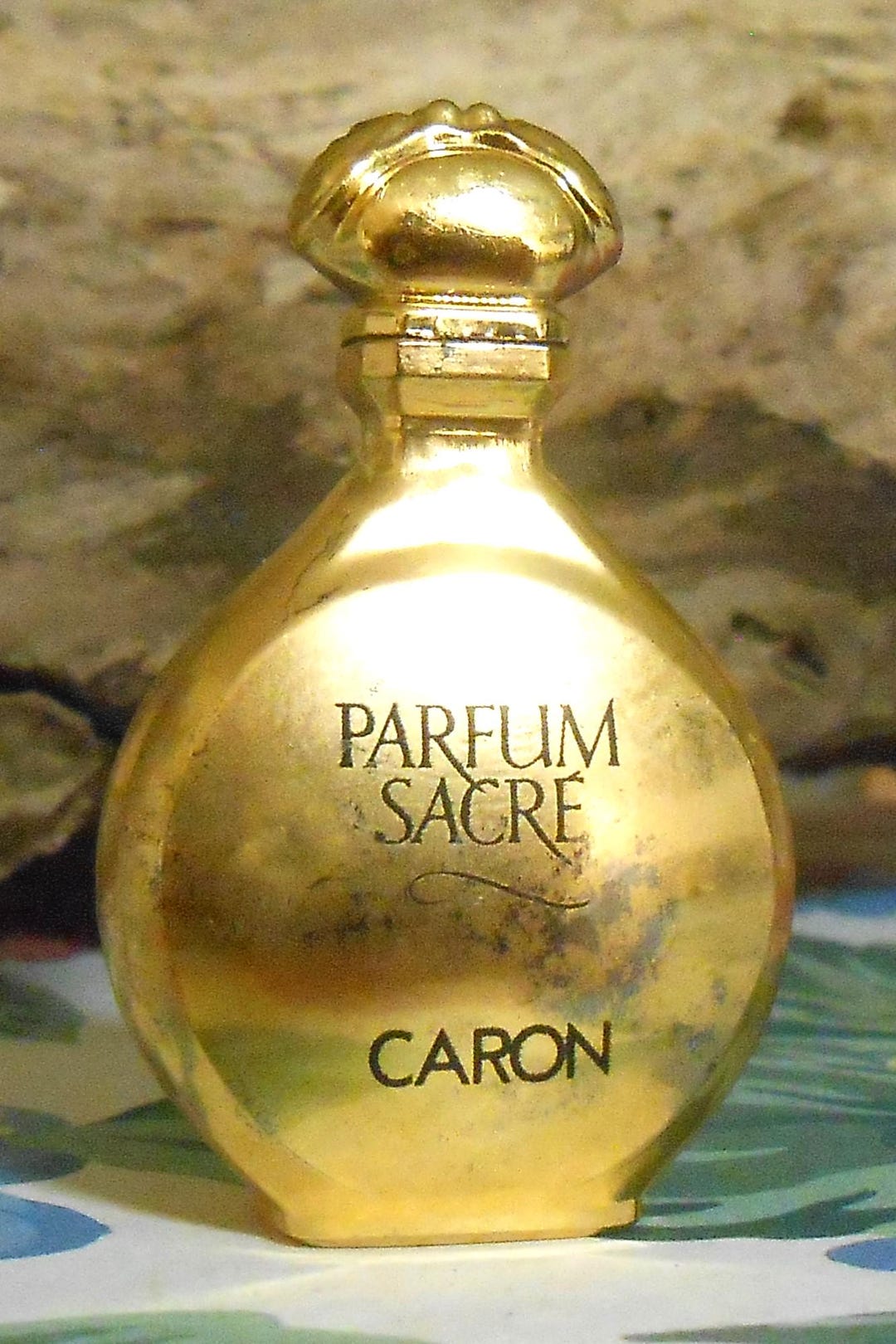 RARE Caron Parfum Sacre .10oz Miniature True Perfume Vanity Collectible ...