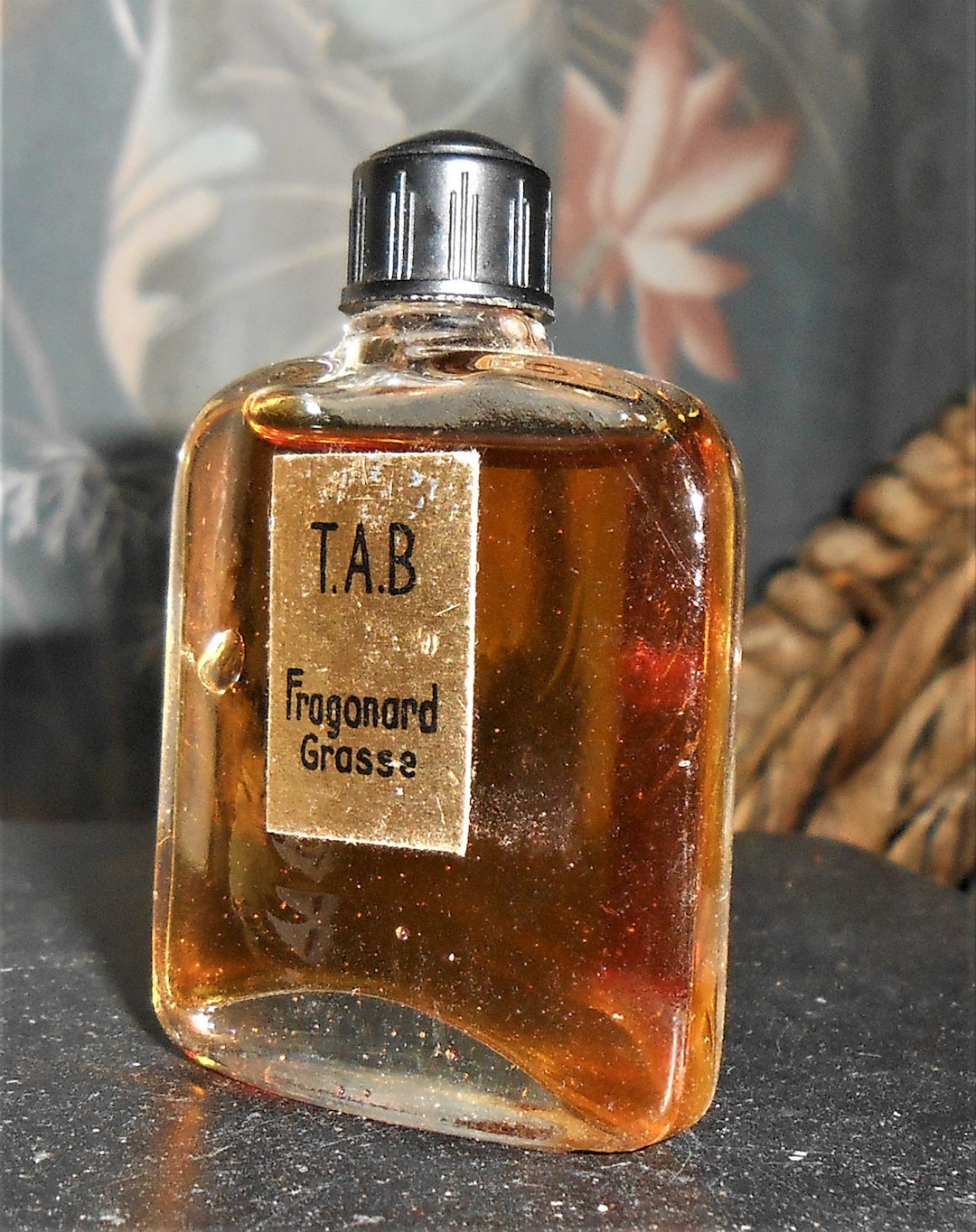 Rare Fragonard Grasse T.A.B. True Perfume Miniature Parfum Vanity ...