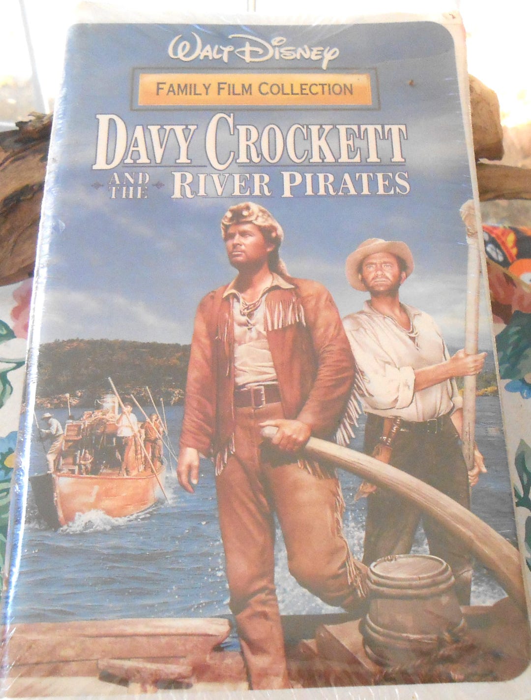 Rare Disney's Live Action Davy Crockett and the River Pirates Family ...