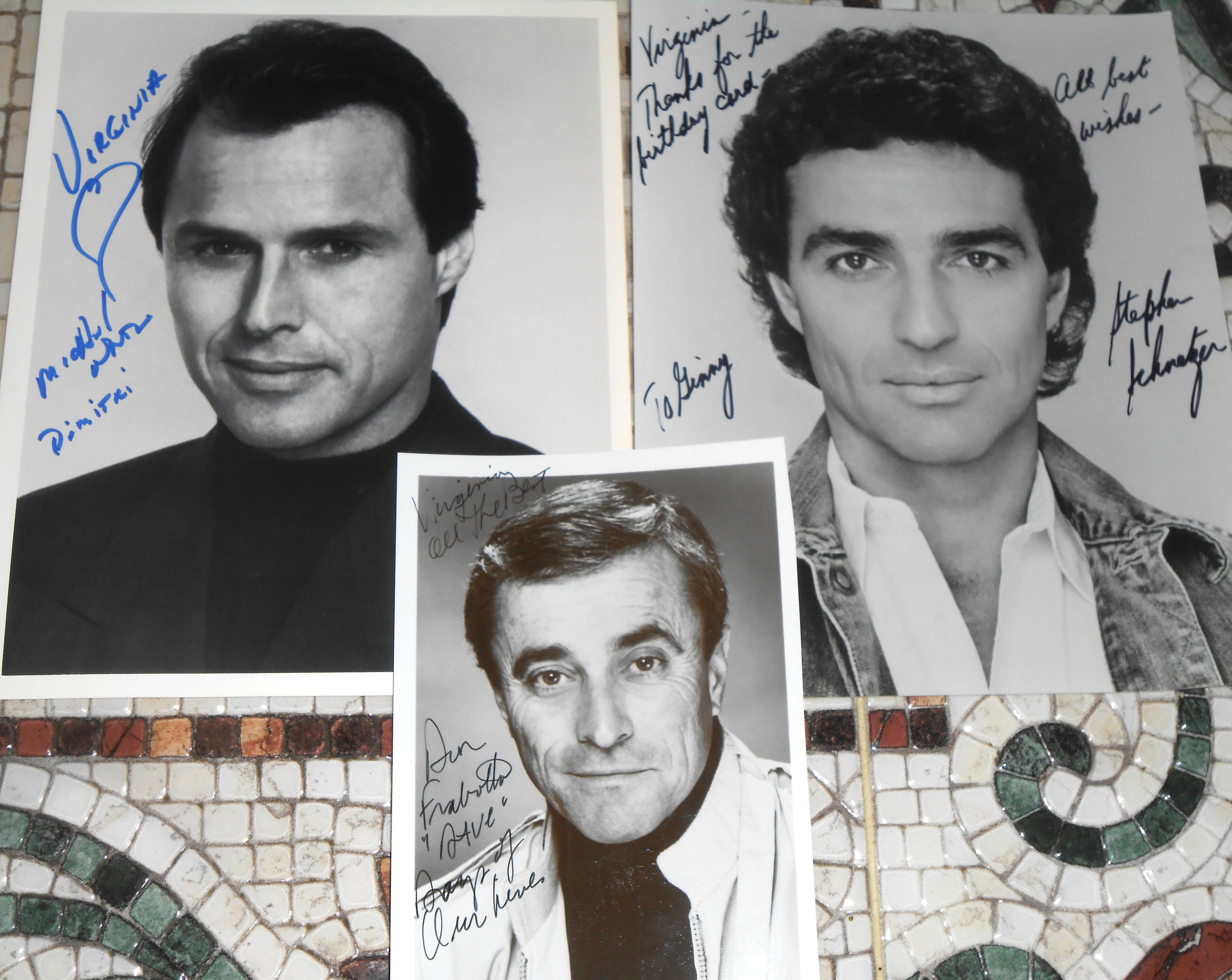 1980's-90's Soap Opera Actor Photos Letters Memorabilia Autograph Fan ...