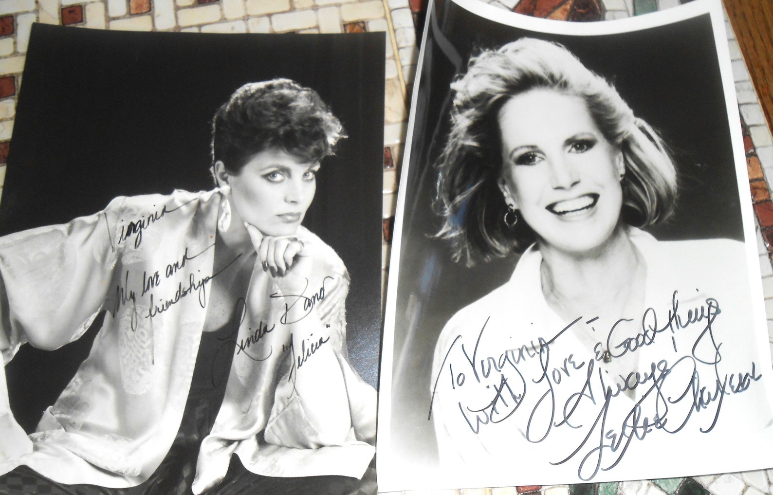 1980's-90's Soap Opera Actress Photos Letters Memorabilia Autograph Fan ...