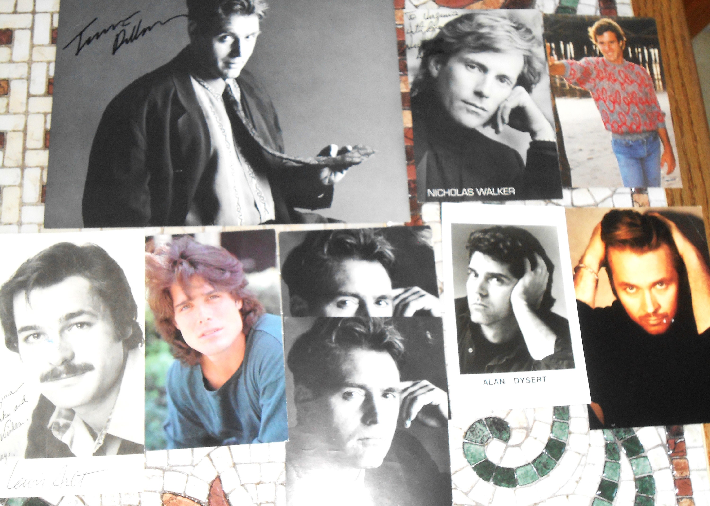 1980's-90's Soap Opera Actor Photos Letters Memorabilia Autograph Fan ...