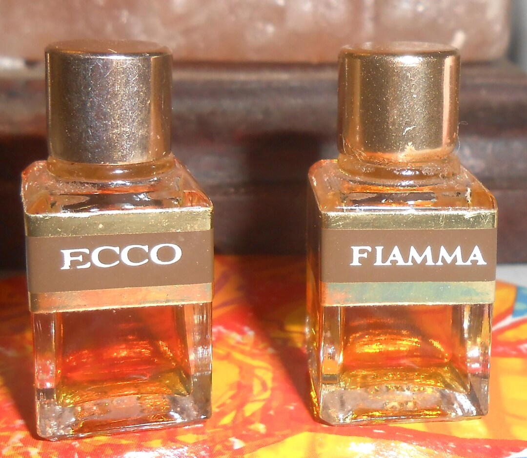Rare 1980's Princess Marcella Borghese Ecco & Fiamma Set of Two .07oz ...