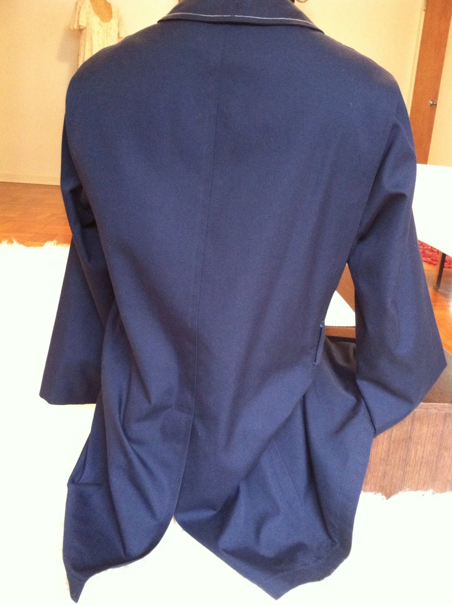 1970's Dark Blue Harbor Master by JOHN WEITZ 38L Vintage Skipper Jacket ...