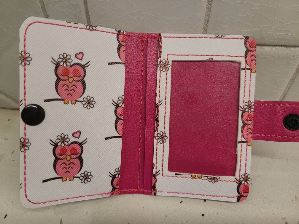 Vinyl Bifold Snap Wallet - Etsy