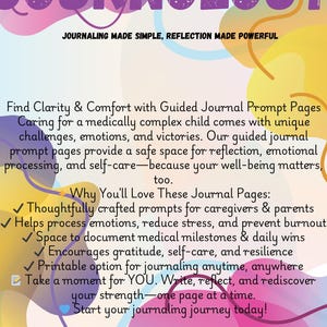 Managing Emotions Digital Download Journal Prompt Page on Stress Guided ...