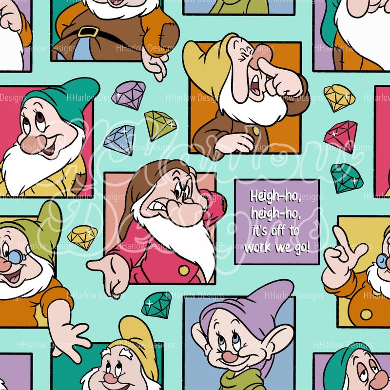 Dopey Dwarf Pattern - Etsy