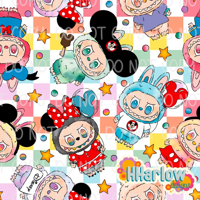 Labubu Donald Duck - Etsy