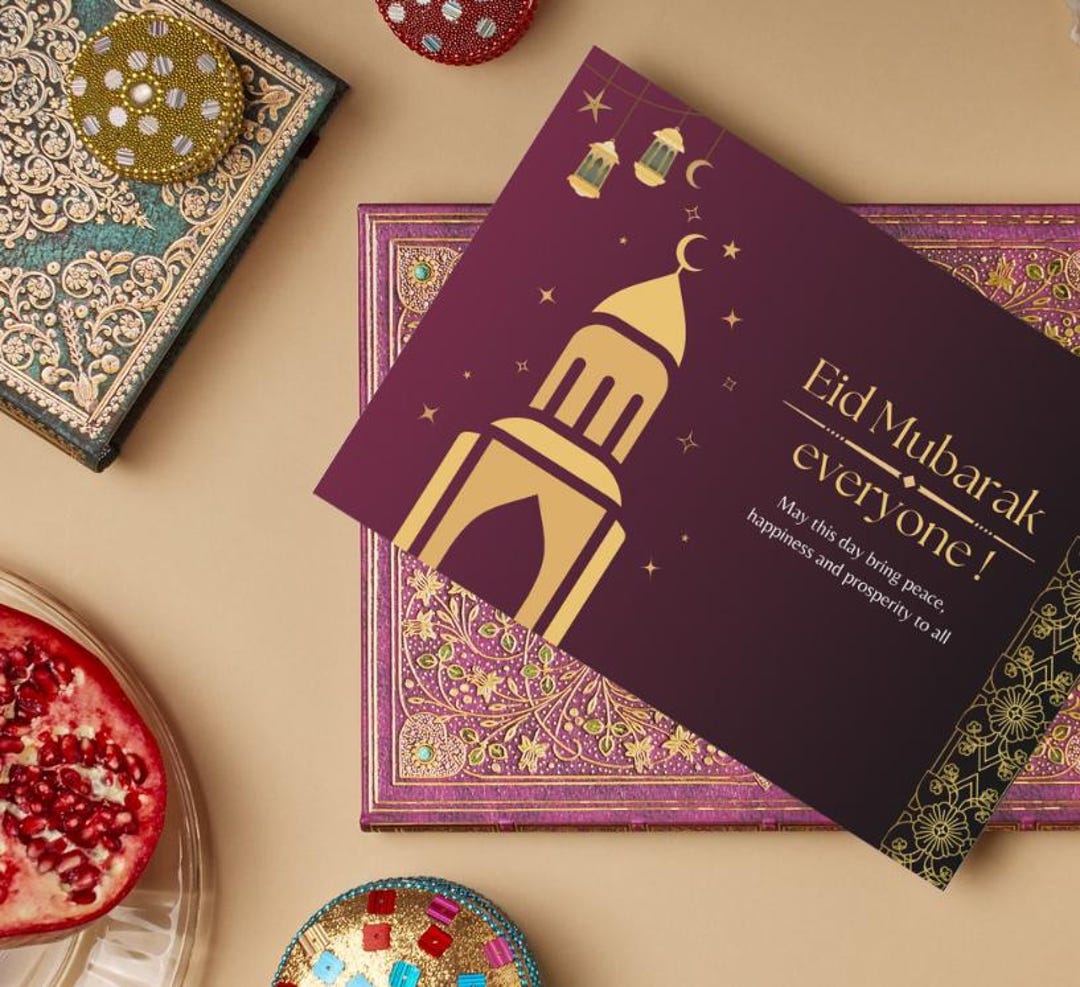 Eid Gift Cards, Eid Mubarak Gift Cards, Ramadan Gift Card - Etsy