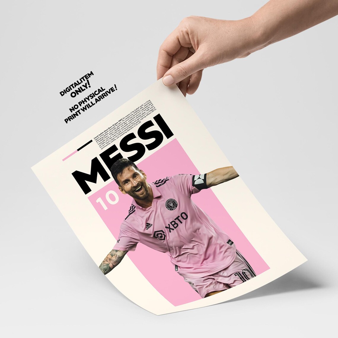 Lionel Messi Poster, High Resolution Sports Art (digital Download) - Etsy