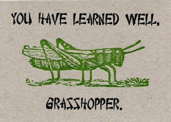 Grasshopper Kung Fu Quotes