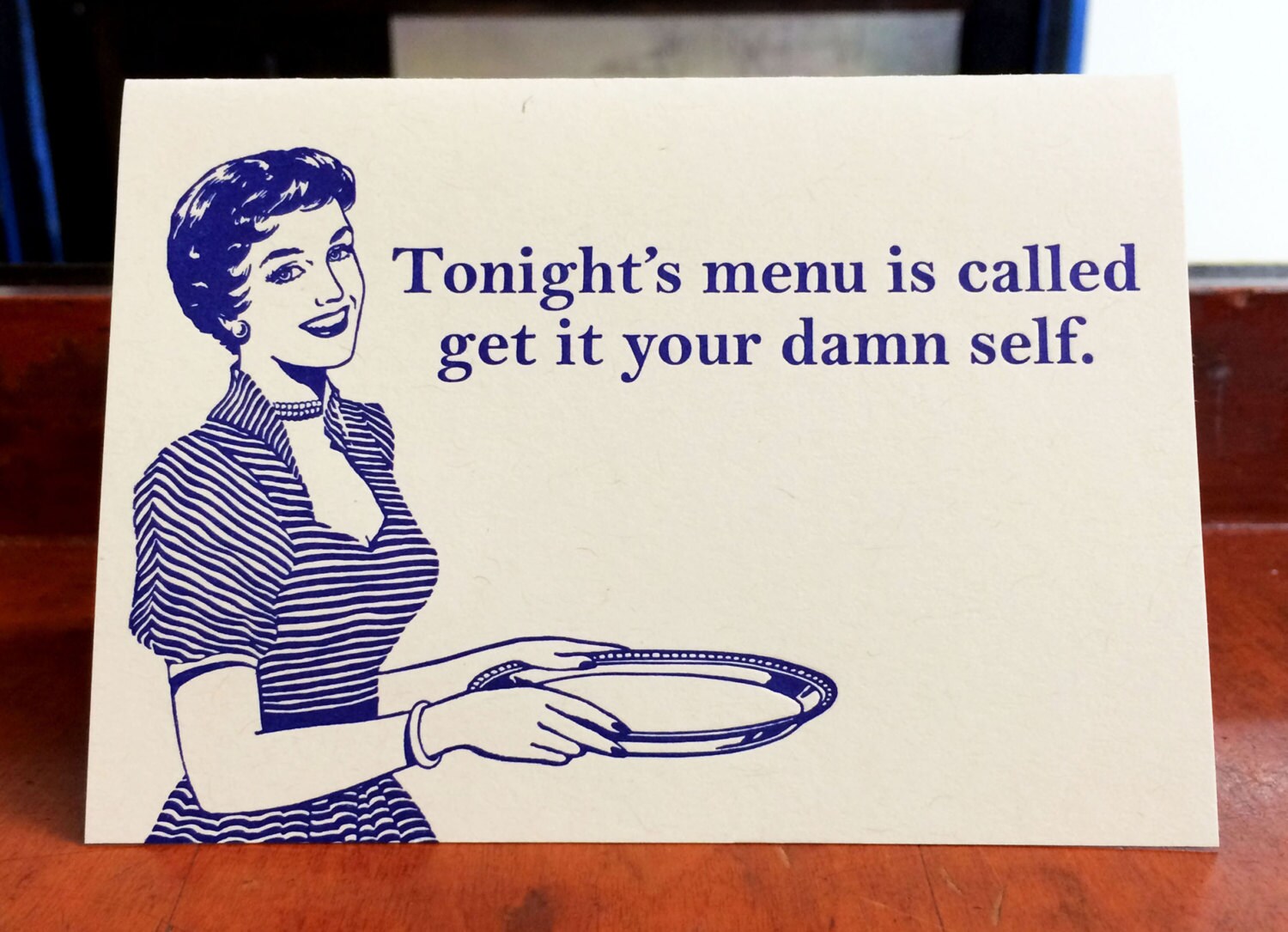 Tonight's Menu - Etsy