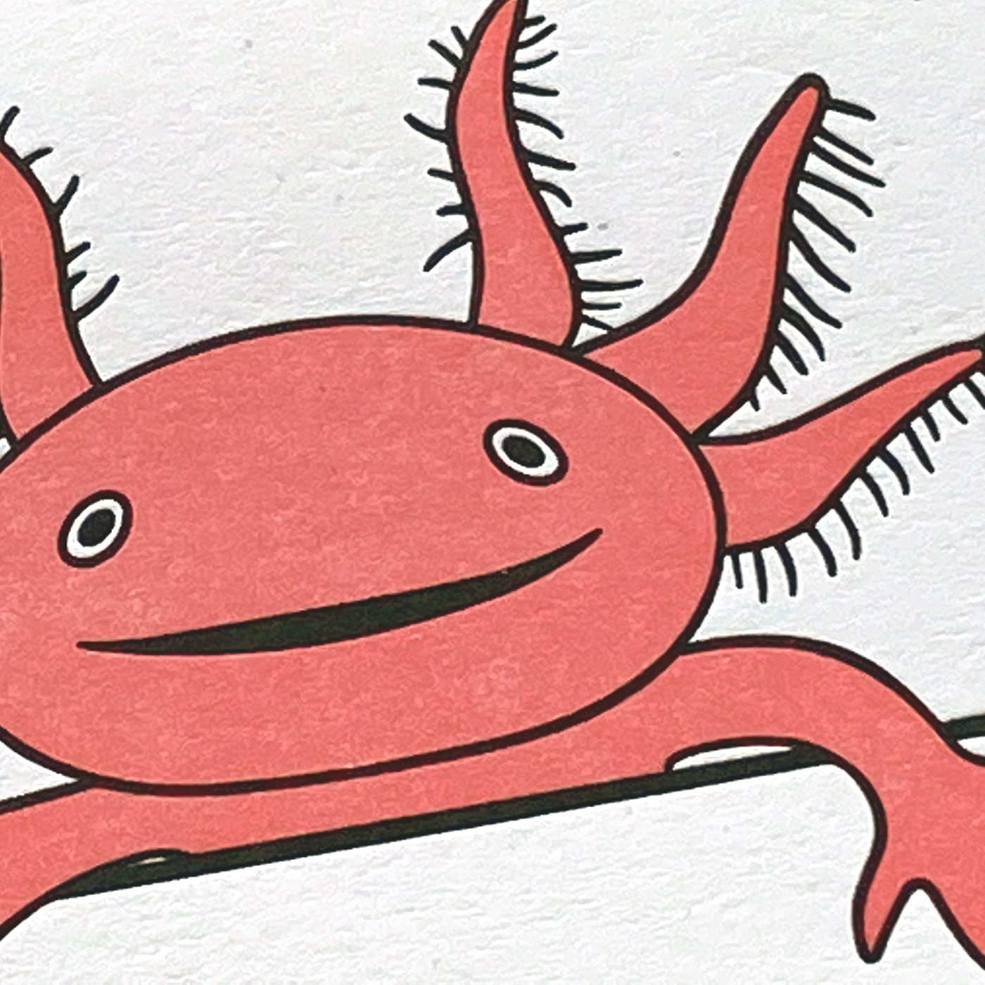 Axolotl Thanks Greeting Card - Etsy