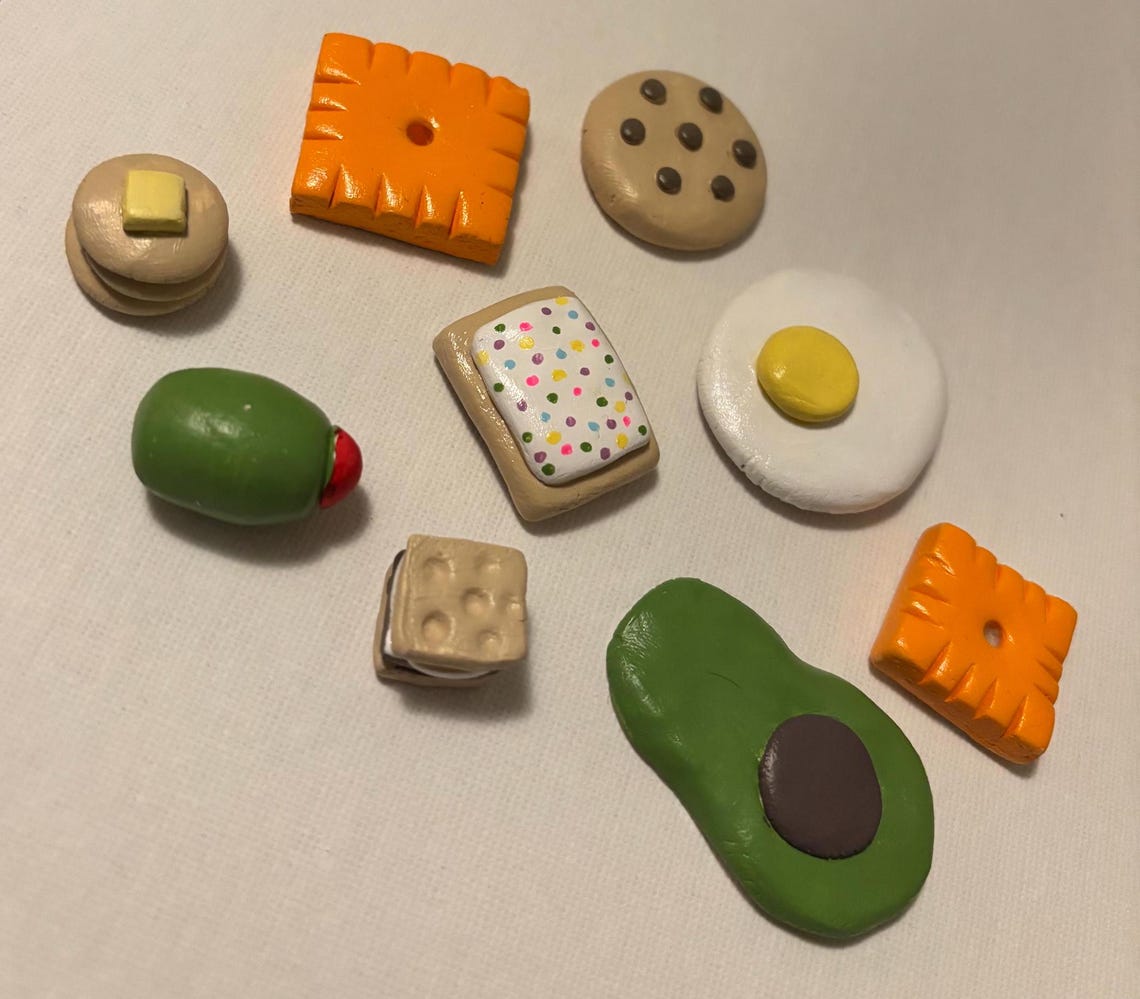 Clay Magnets - Etsy