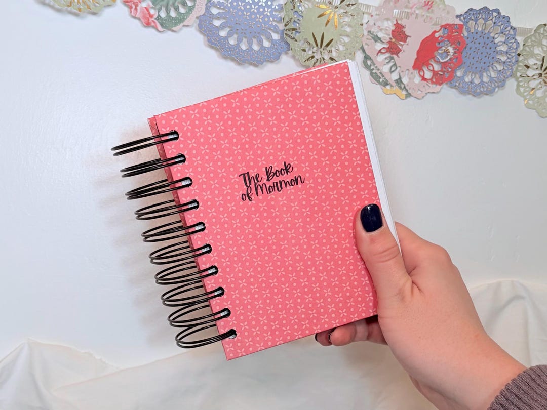 Customize the Book of Mormon: Mini Spiral Bound With Magnetic Bookmarks ...
